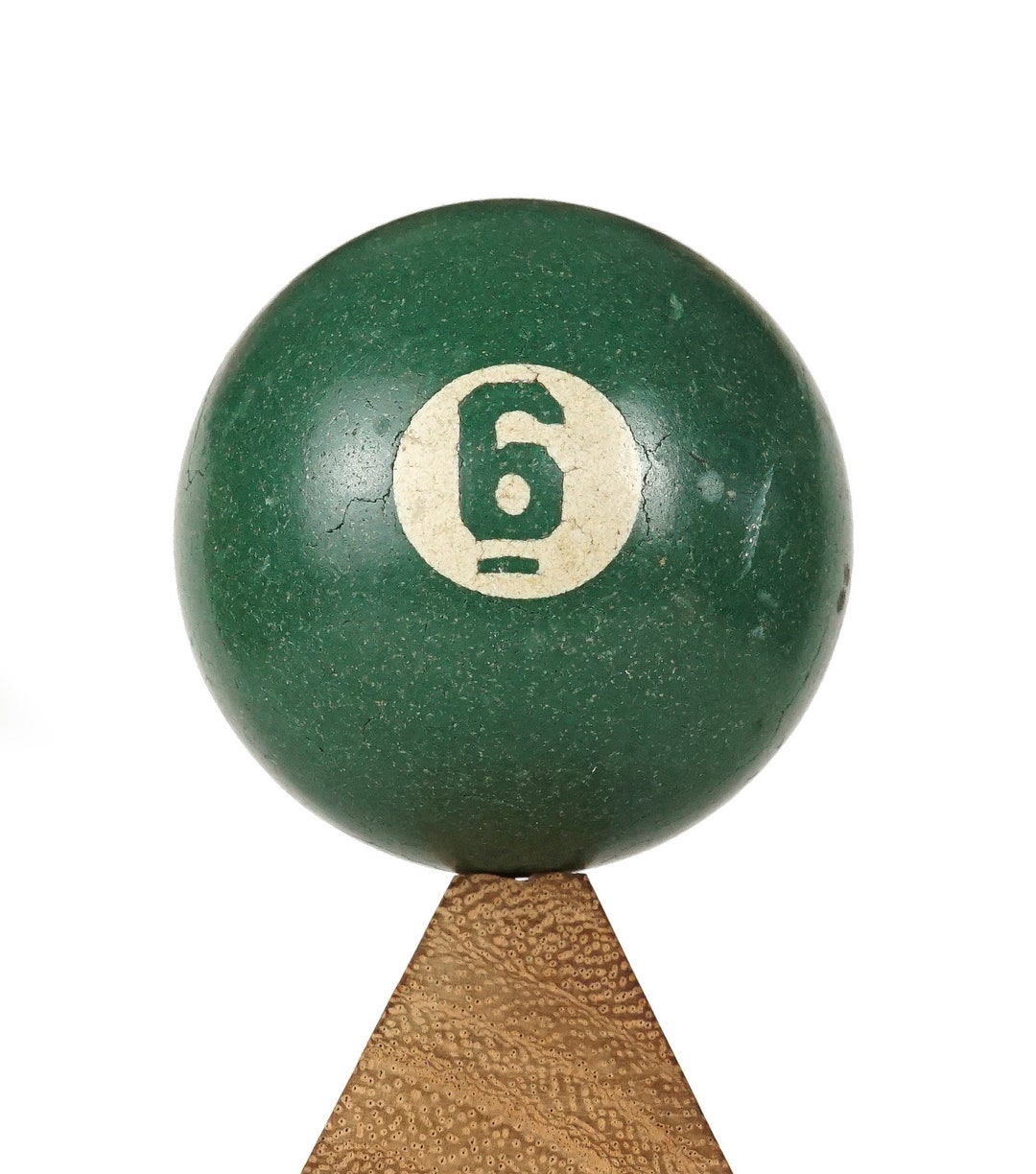 No 6 Billiard Ball 2" Vintage Six VI Green Pool Ball - Etsy