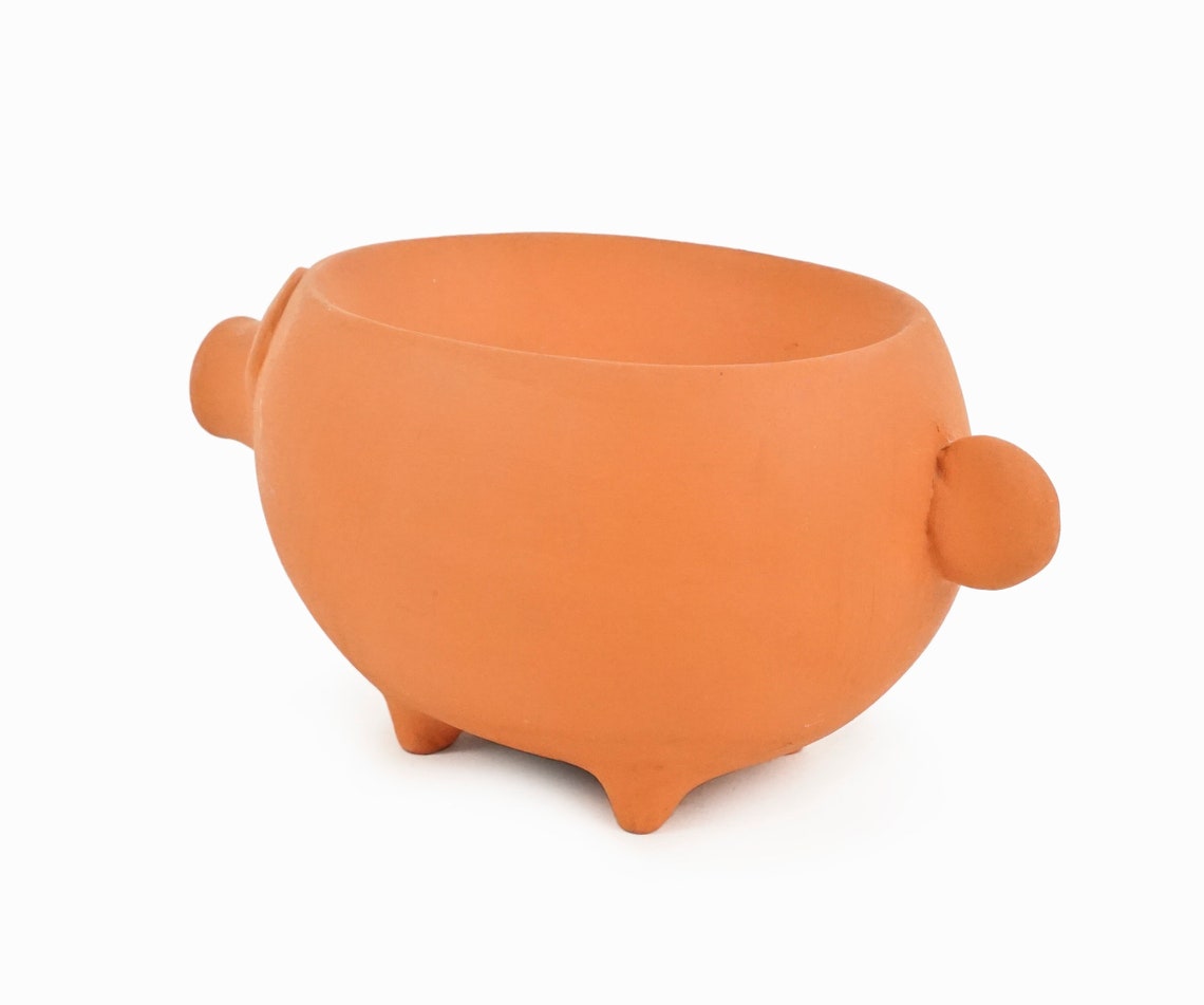 Lisa Larson Pig Figurine Terracotta Planter Ceramic Sweden - Etsy
