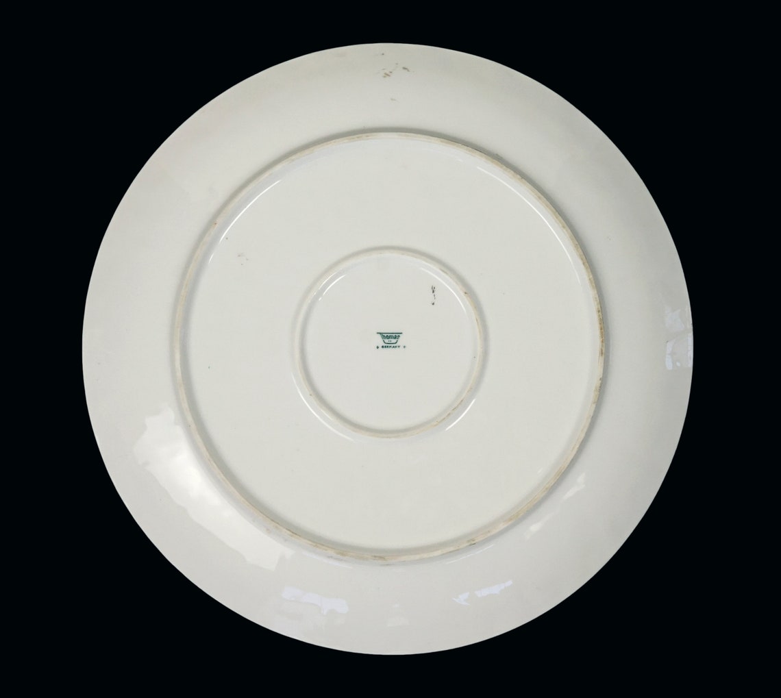 Thomas Germany Ceramic Plate White Color Mid Century Modern Rosenthal ...