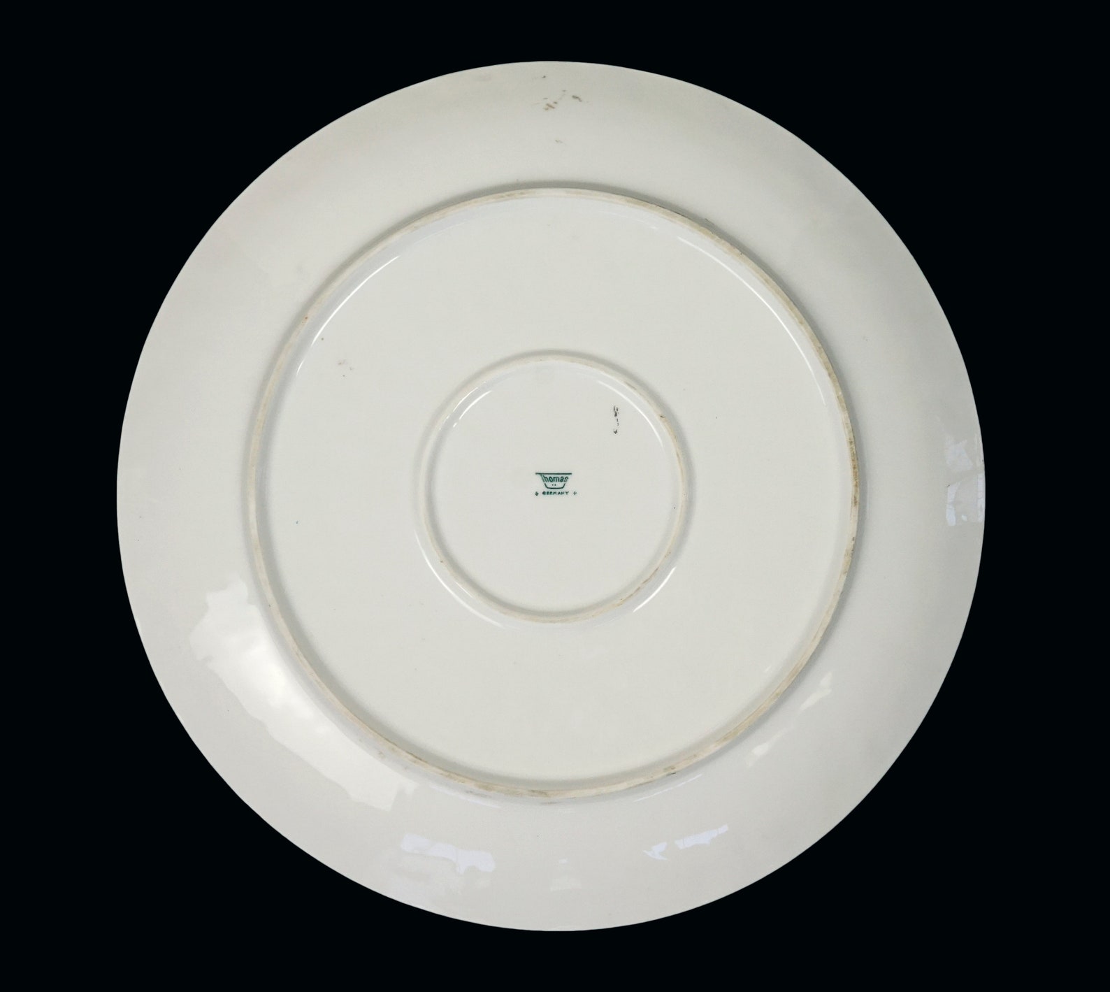 Thomas Germany Ceramic Plate White Color Mid Century Modern Rosenthal ...