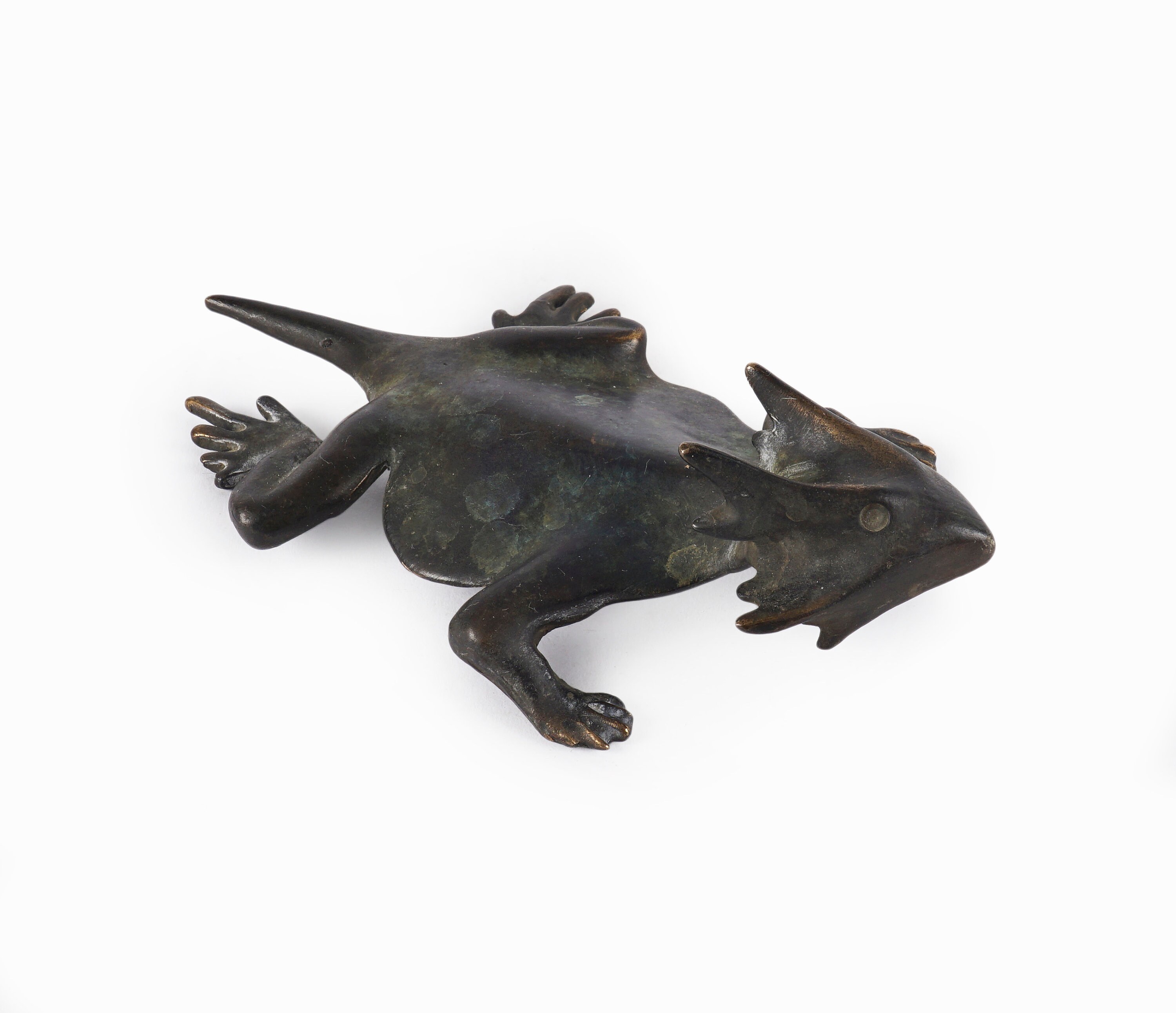 Michael Storey Bronze Lizard Sculpture Mid Century Modern - Etsy
