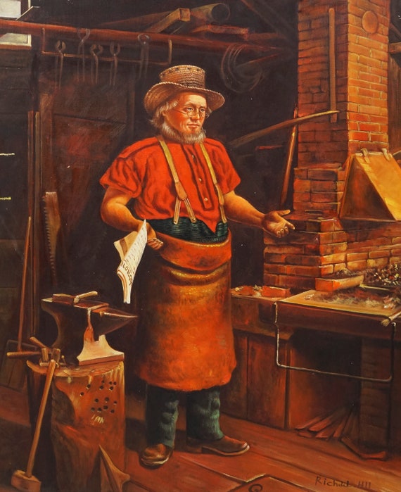 Peinture De Forgeron