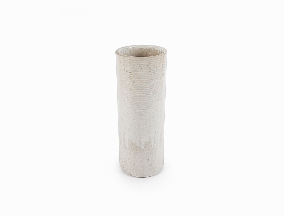 1970s Crate & Barrel Ceramic Vase Cylinder 4015 - Etsy