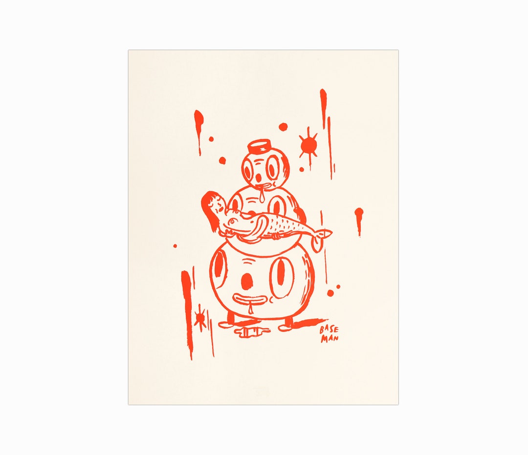 Gary Baseman Unattainable Beauty Print Pop Art - Etsy