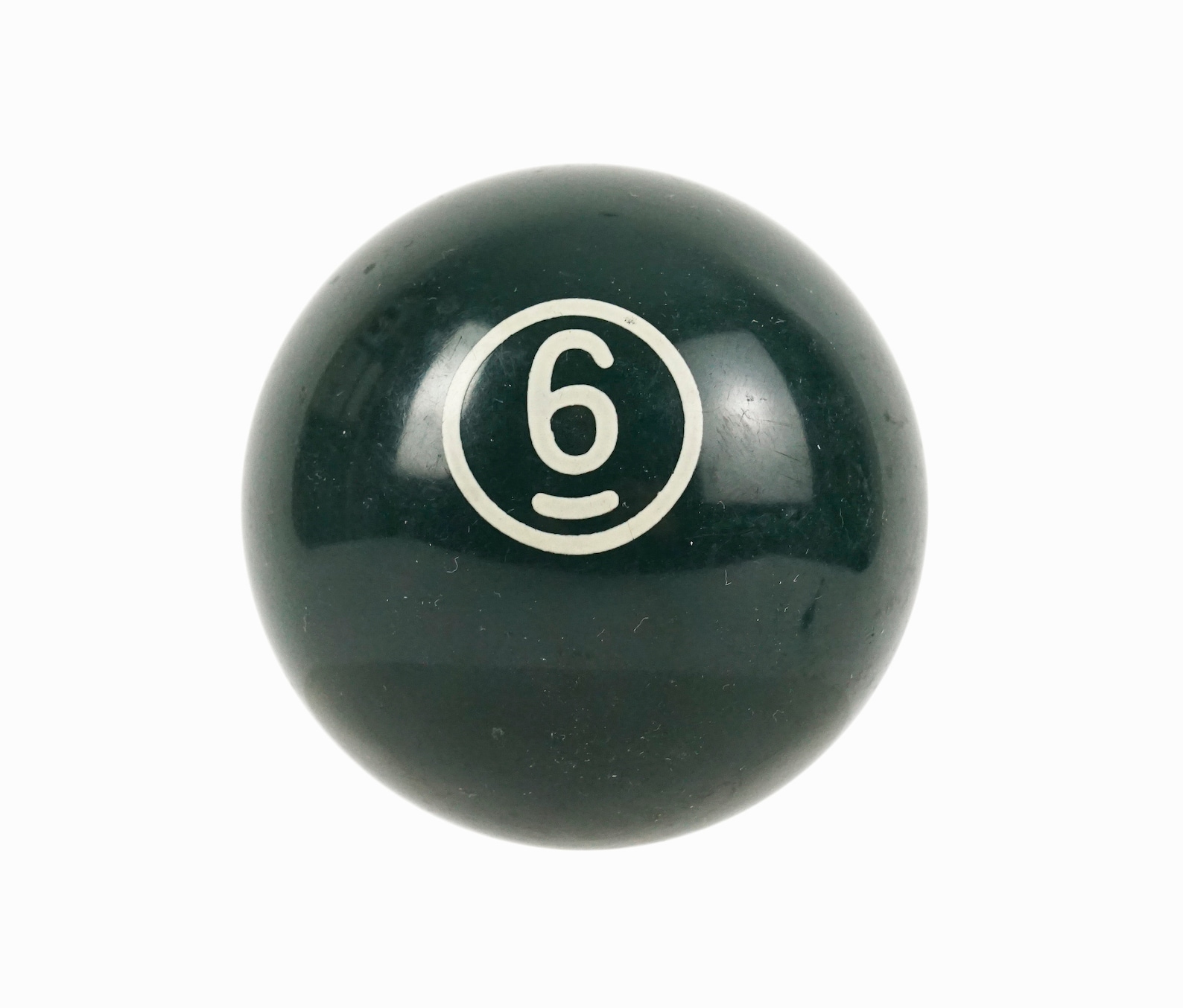 No. 6 Billiard Ball Size 2.25" Six VI Green Color Pool Solids - Etsy