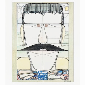 1991 Louis Hellman Postcard Charles Rennie Mackintosh Architect Archi ...
