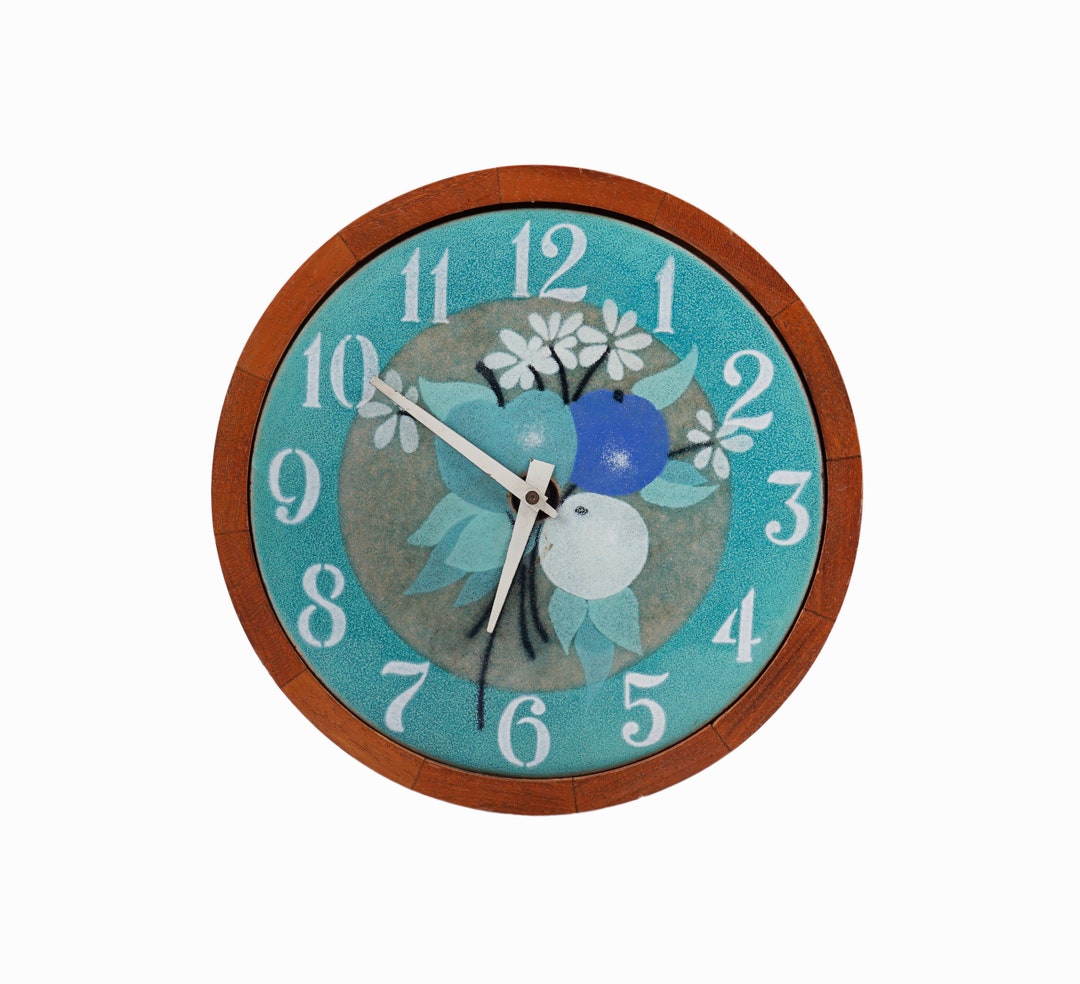 Robert Wuersch Wall Clock Mid Century Modern - Etsy