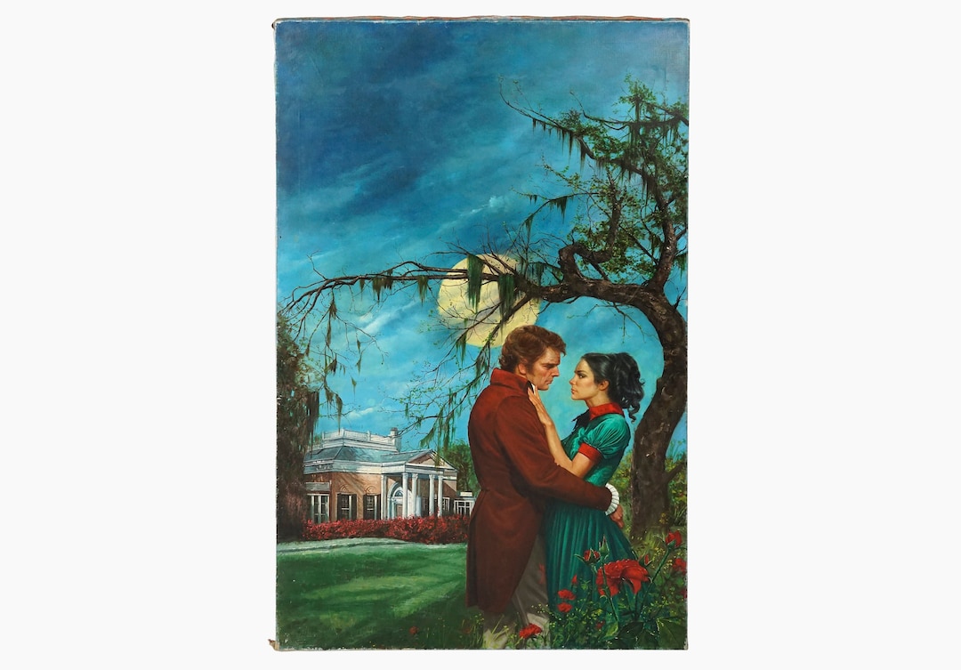 Louis Marchetti "jasmine Moon" Oil Painting Book Illustration Love ...