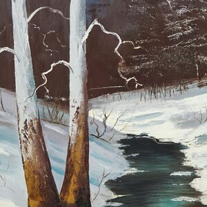 Vintage G. K. Mitchell Oil Painting on Canvas Vintage Nature - Etsy