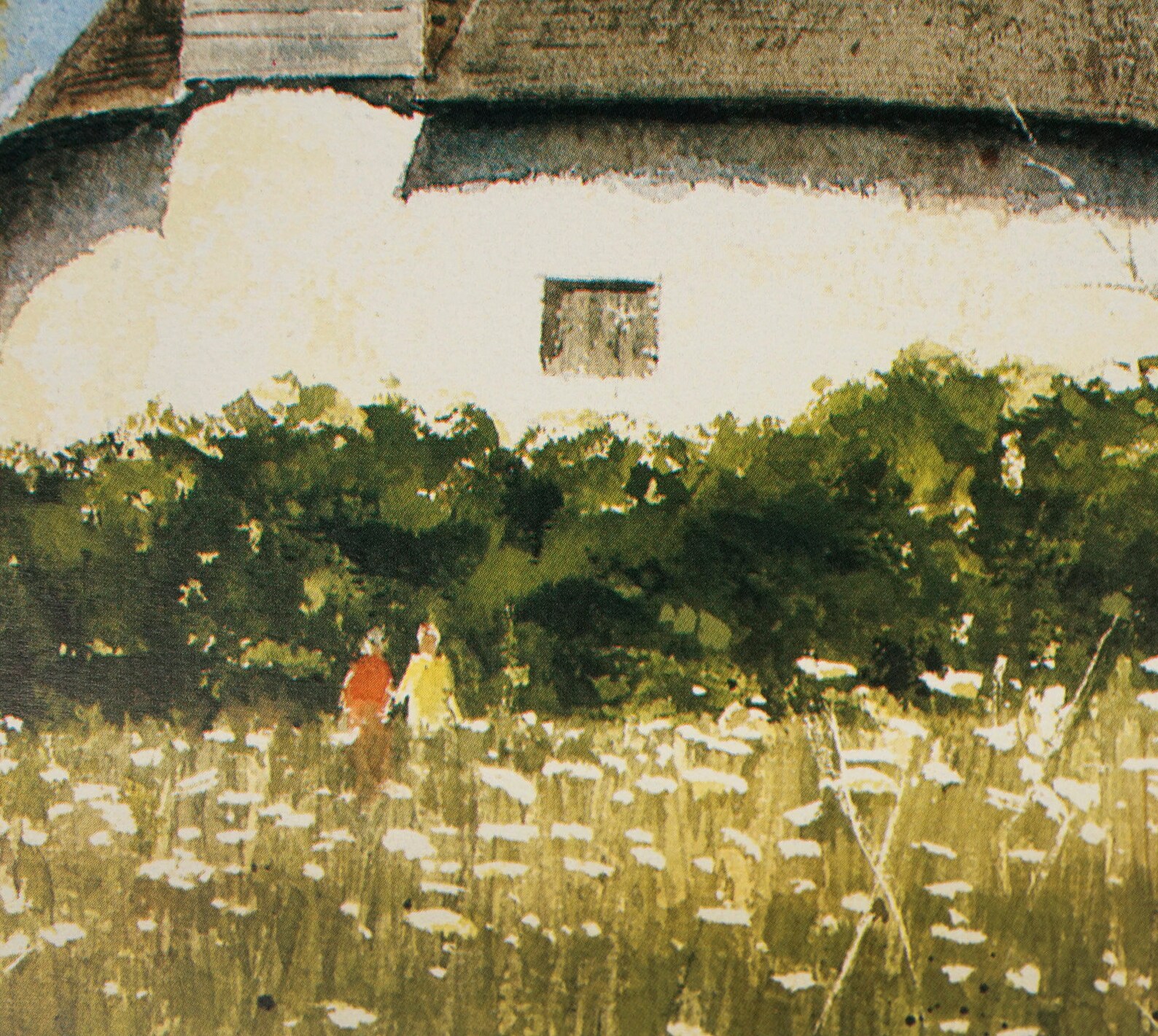 Richard Felden Offset Lithograph Print Cottage - Etsy