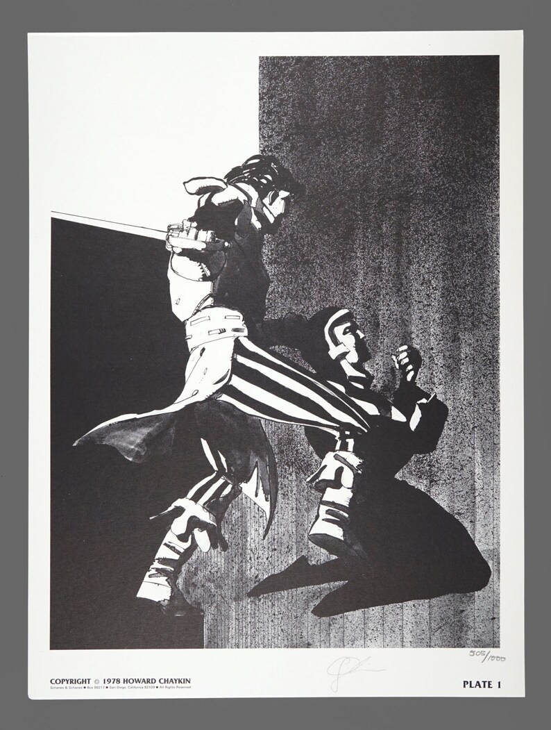 1978 Howard Chaykin Print Cody Starbuck Limited Edition | Etsy