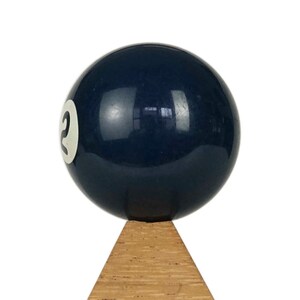 Miniature 2 Billiard Ball Blue Two II Small Ball - Etsy