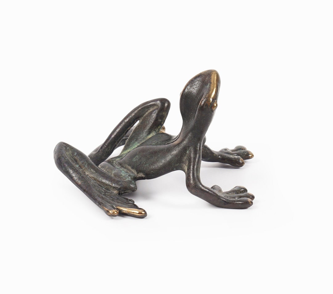 Michael Storey Bronze Lizard Miniature Sculpture Mid Century Modern - Etsy