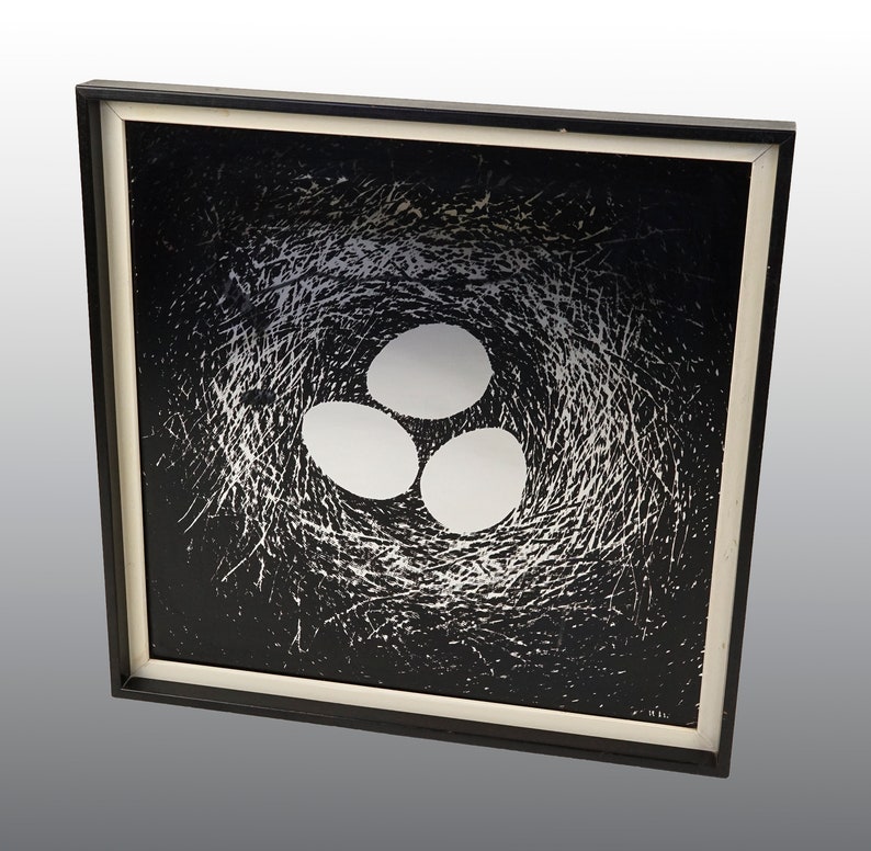 Tom Tru Raymor Pop Art Mirror Picture Mirror Wall Hanging Mid Century ...