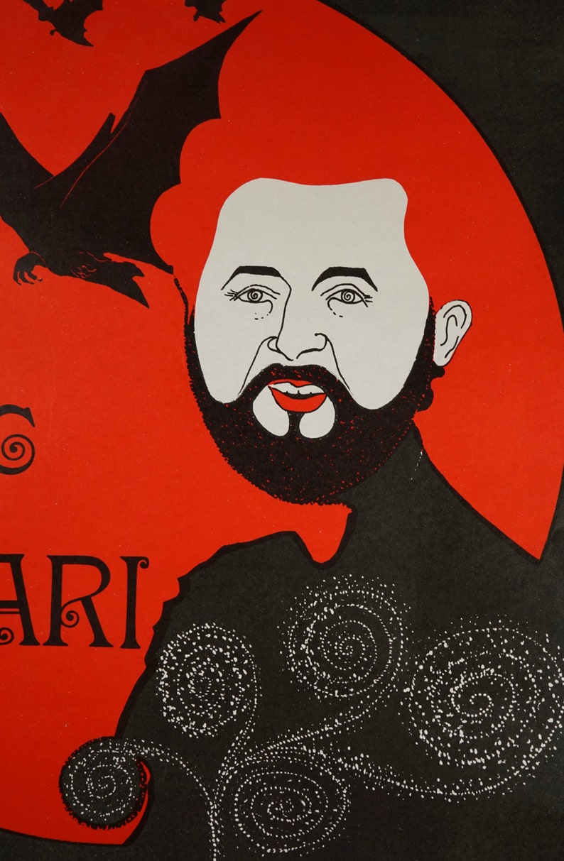 1960s the Magic of Kovari Poster George Kovari Genuine Magic - Etsy