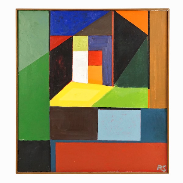 Hard Edge Painting - Etsy