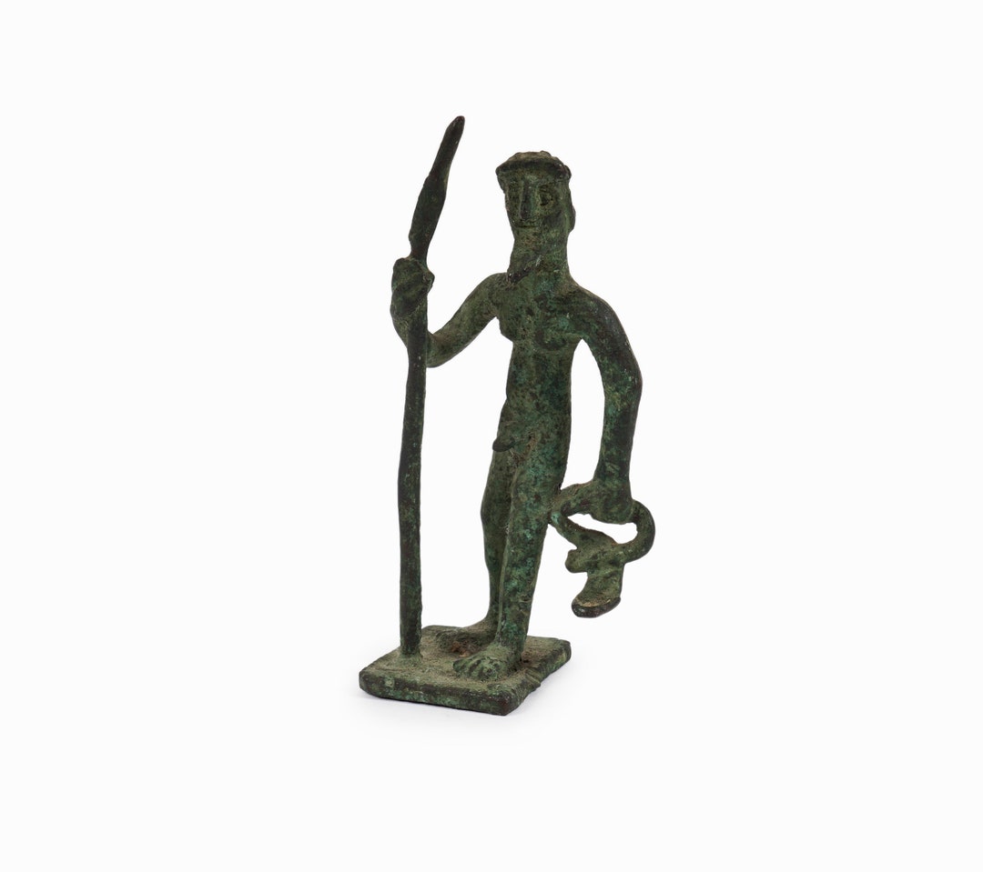 Miniature Bronze Figurine Prehistoric Statue - Etsy