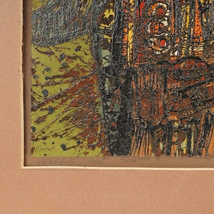 Harry Krug Serigraph on Paper "beneath the Sea" Original Print - Etsy