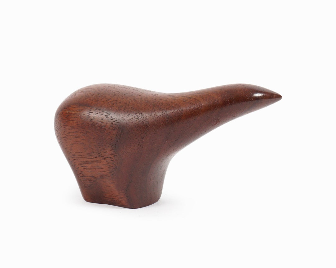 Alan Middleton Walnut Figurine Bear Mid Century Modern - Etsy