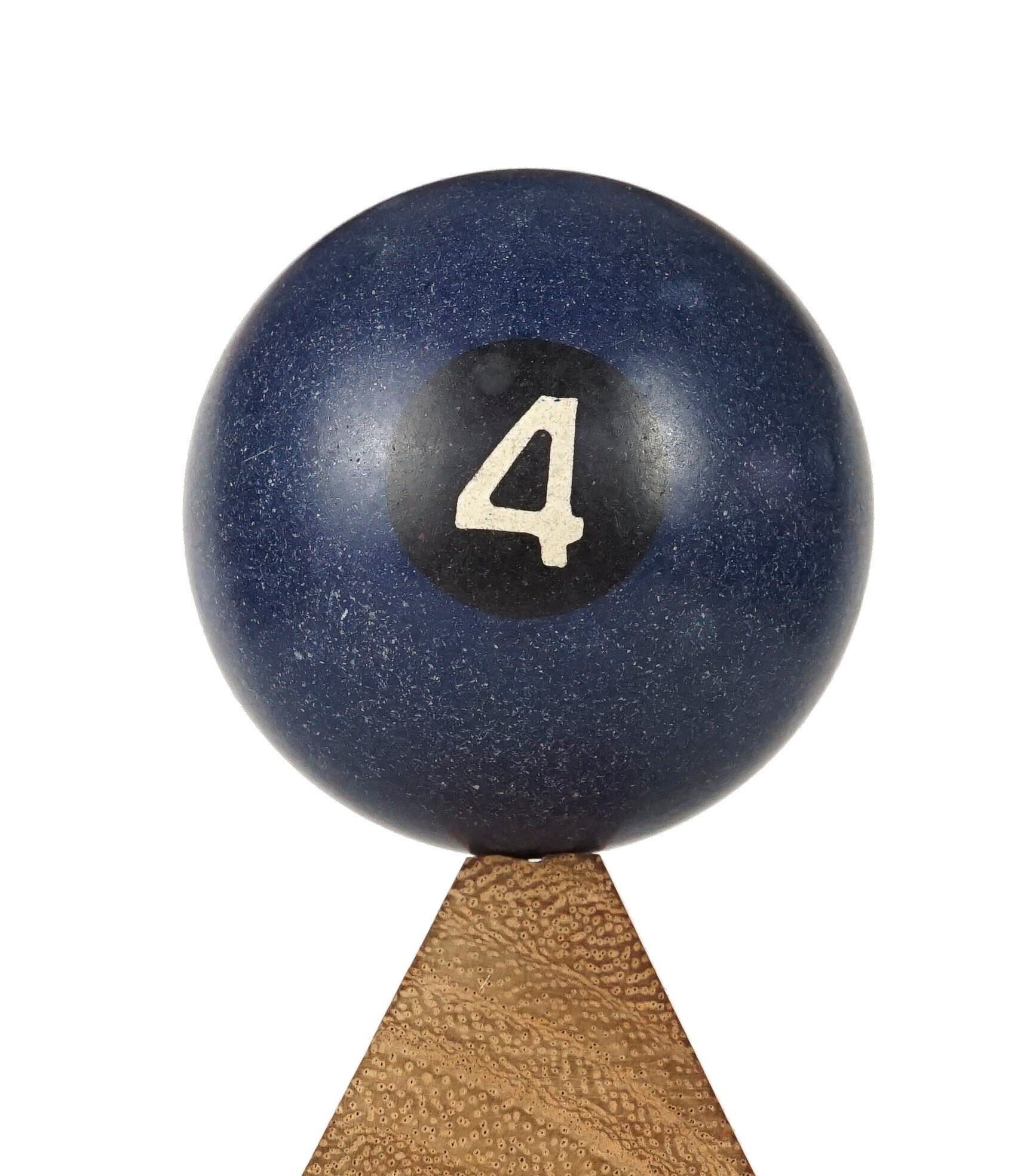 No 4 Bola de Billar 2 Vintage Cuatro IV Blue Pool Ball | Etsy