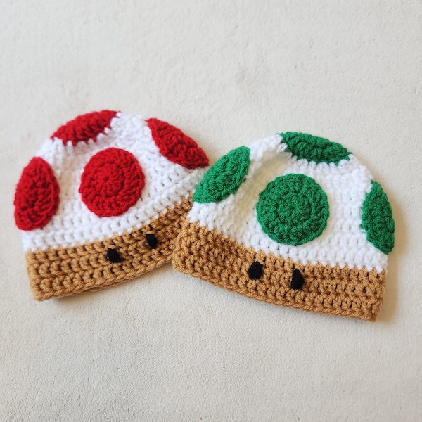 Crochet Toad Mario Costume - Etsy