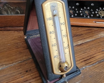 Antique Pocket Holosteric Barometer and Thermometer - Etsy