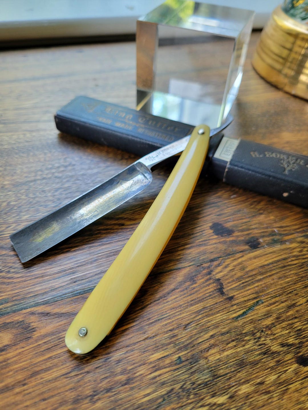 Antique H. Boker & Co. King Cutter Straight Razor in Original Case - Etsy