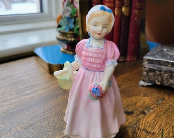 Royal Doulton Tinkle Bell HN1677 Lady Figurine Leslie Harradine Child ...