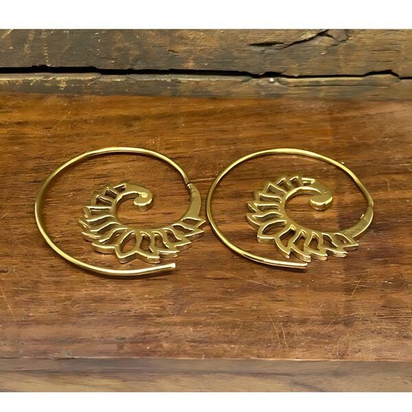 Scroll Earrings - Etsy