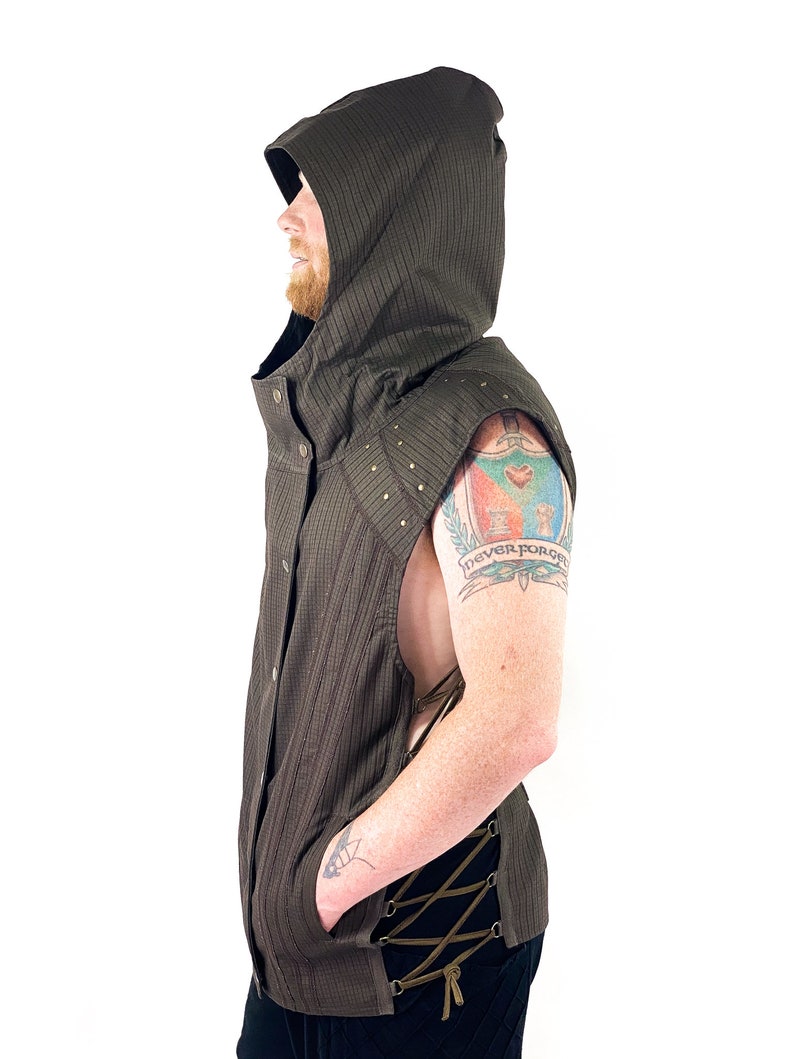 Trickster Vest Mishu Wasteland Clothing Post Apocalyptic | Etsy