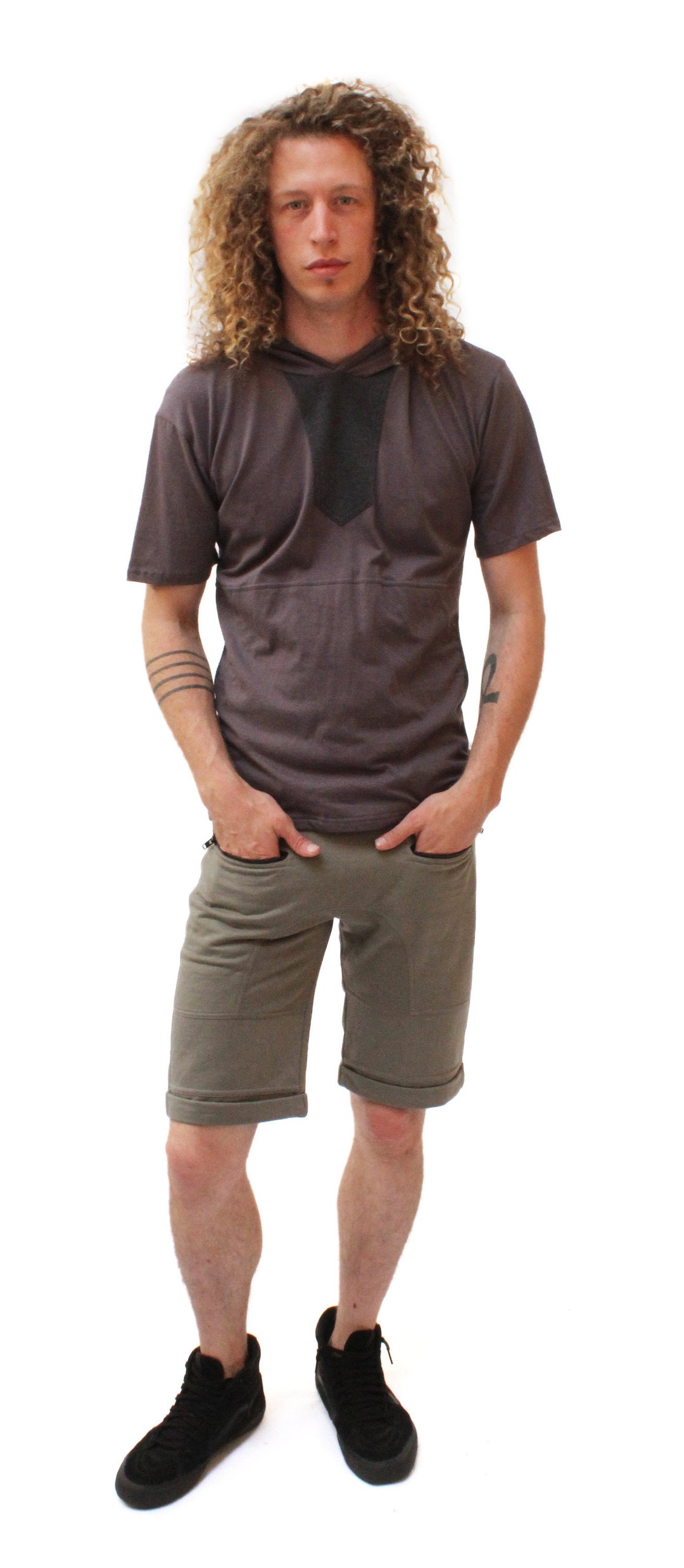 Ninja Shorts: Androgynous Festival Fashion - Mishu - Etsy