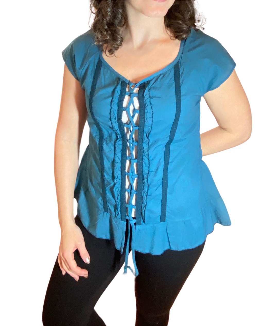 Folklore Top ~ Mishu ~ Festival Clothing , Corset Front , Summer ...