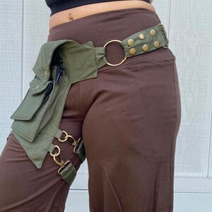 Raven Utility Belt V2 Mishu Utility Belt Larp Belt - Etsy