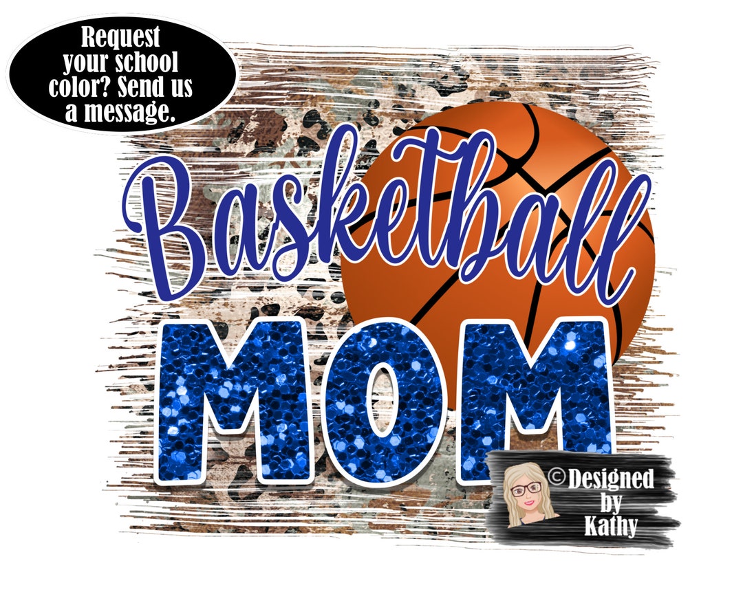 Basketball Mom 300dpi PNG Digital File - Etsy