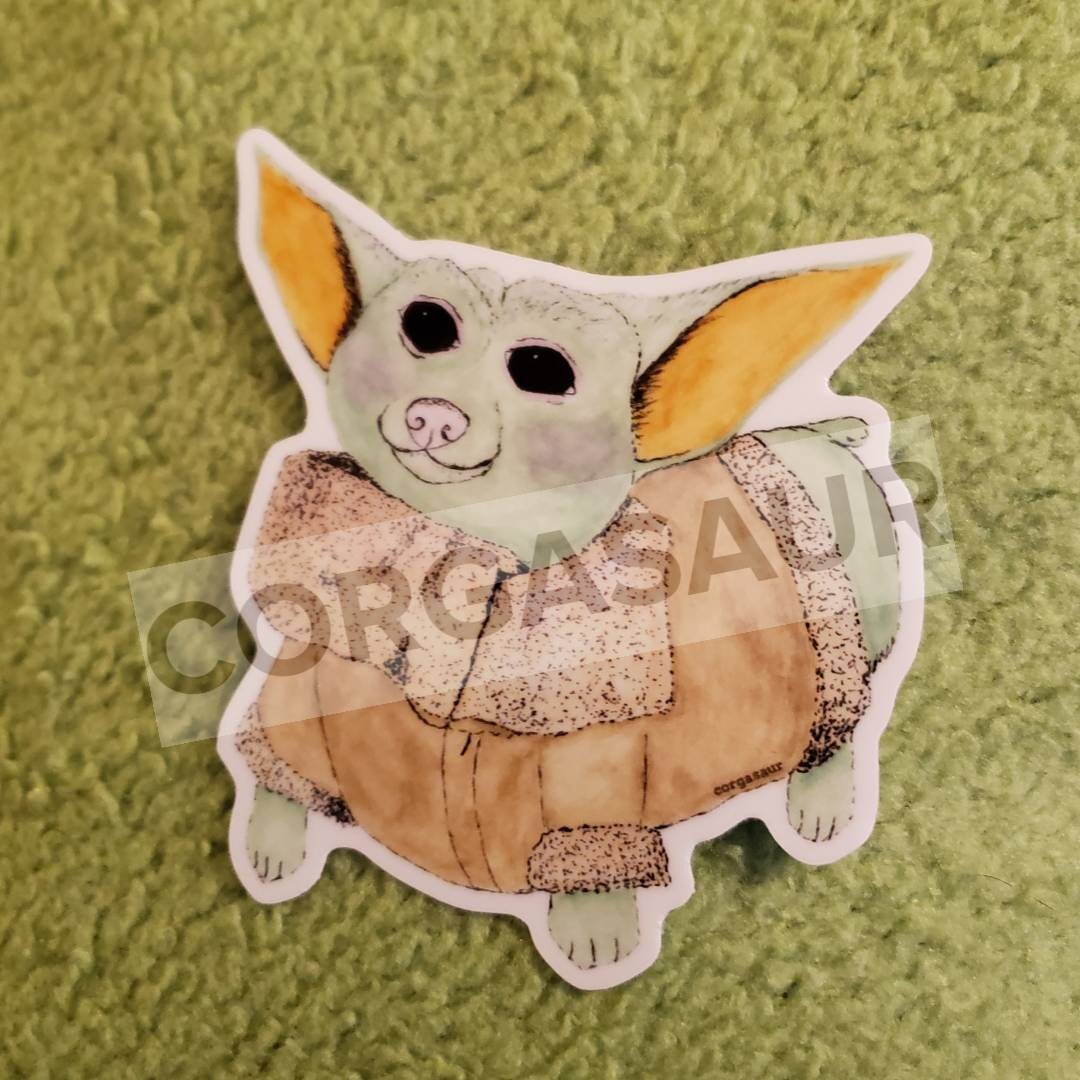 Baby Corga Die Cut Sticker Inspired by the Baby Child - Etsy