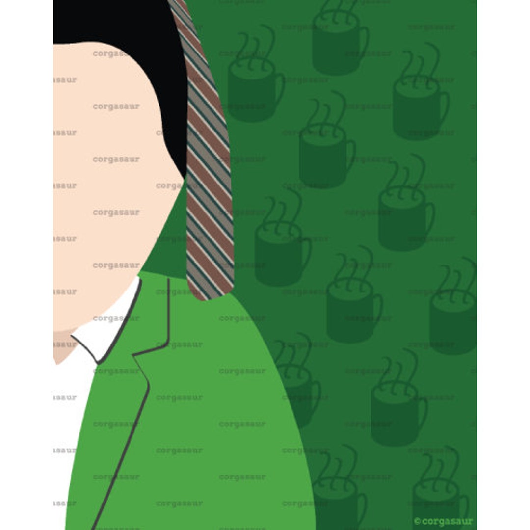 Dougie Jones Minimalist Coffee Print - Etsy Ireland