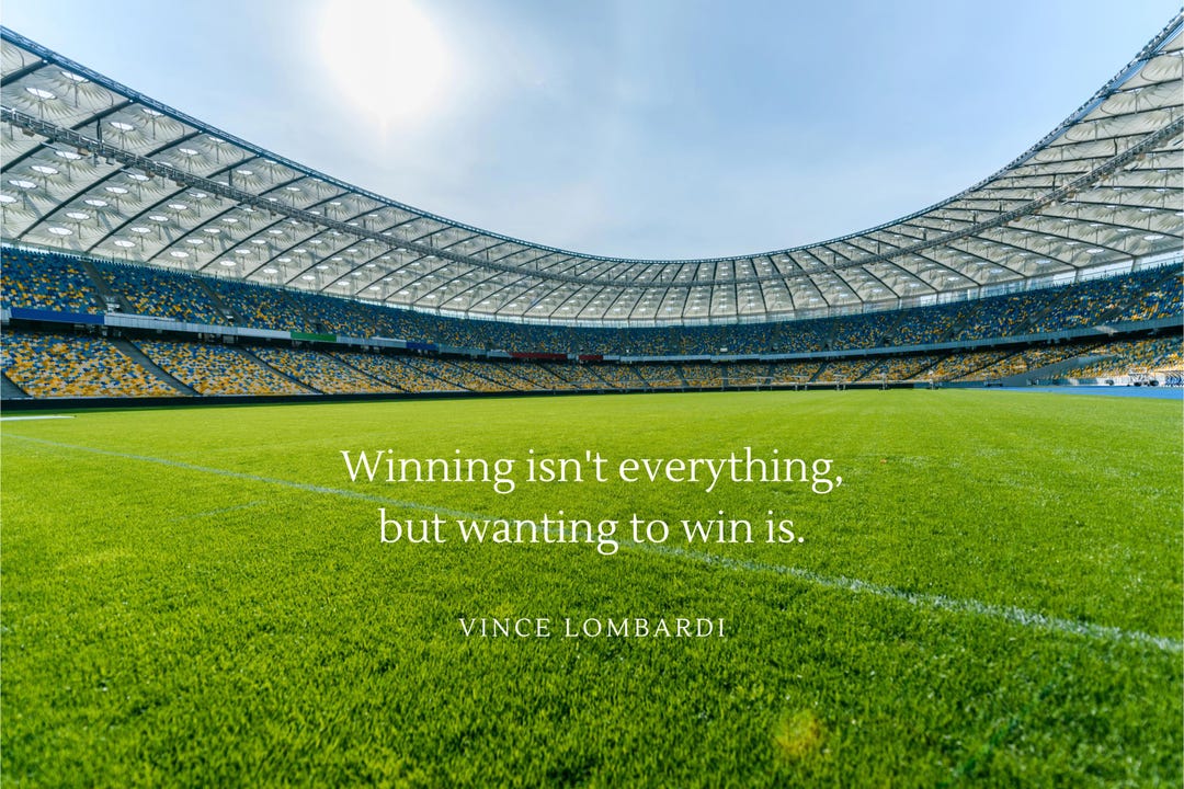 Winning Isn't Everything Motivational Quote by Vince Lombardi Poster ...