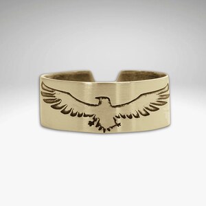 Freebird Eagle Adjustable Ring, Animal Ring - Eagle Jewelry - Etsy