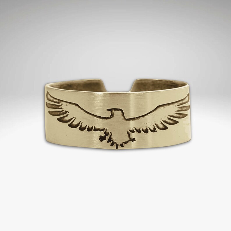 Freebird Eagle Adjustable Ring, Animal Ring - Eagle Jewelry - Etsy