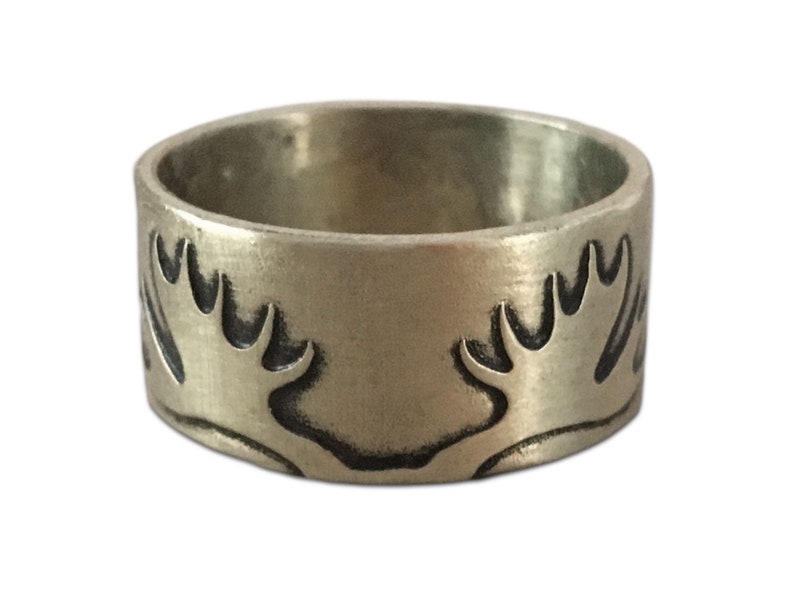 Moose Antler Ring Mountain Jewelry Nature Inspired Ring - Etsy