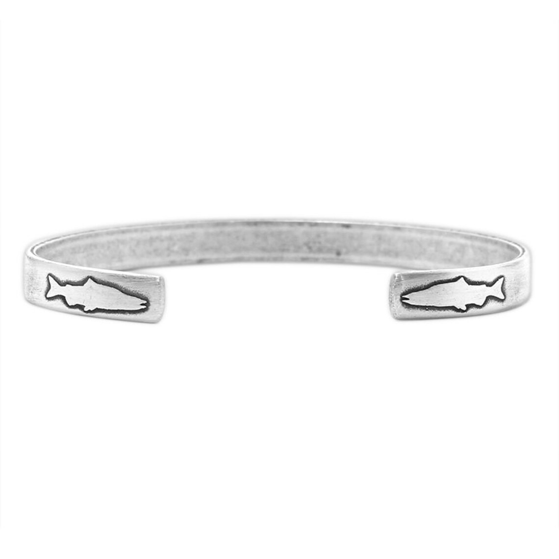 Trout Bracelet Fish Cuff Bracelet Fly Fishing Jewelry - Etsy