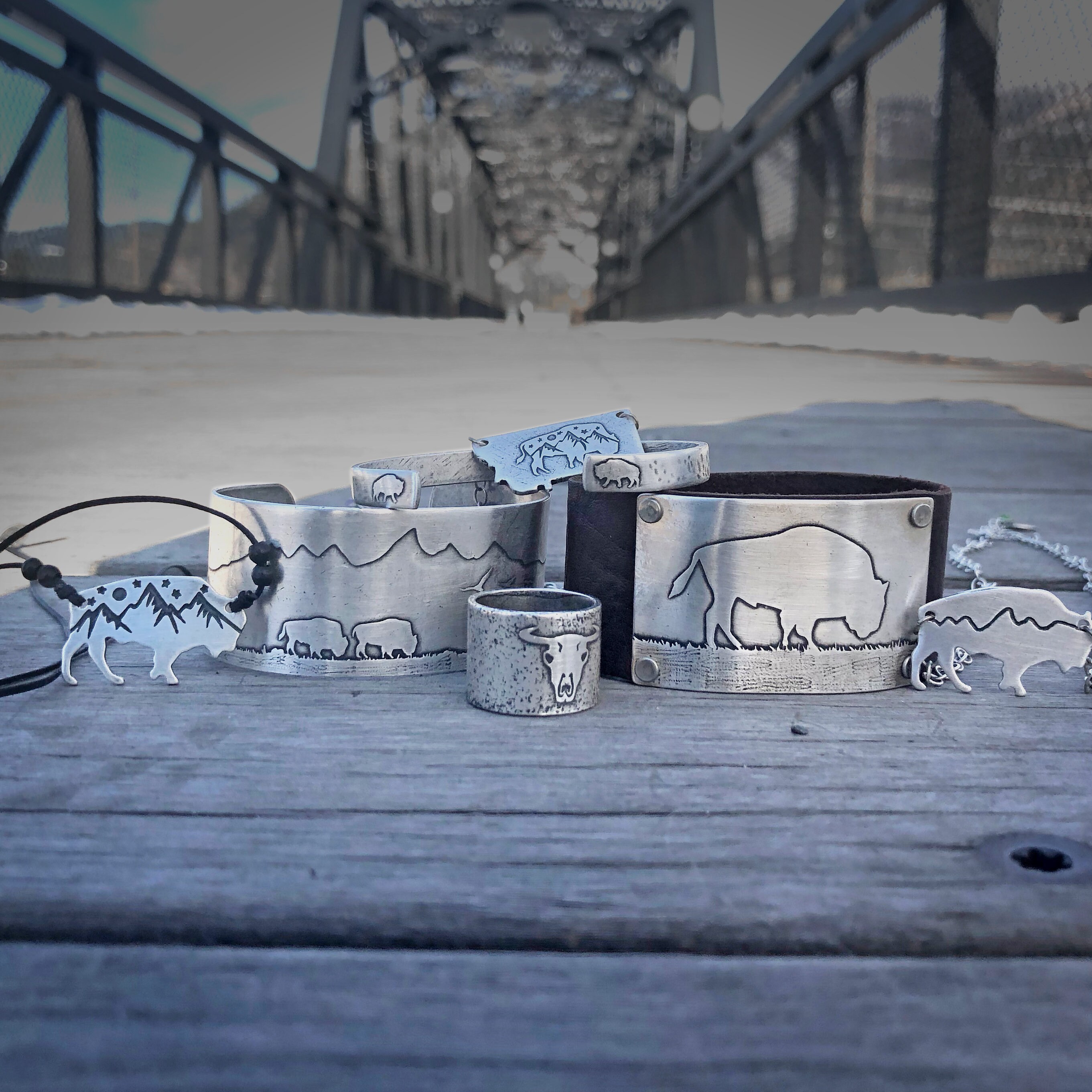 Nature Inspired Outdoor Jewelry Bison Ring Nature Jewelry. | Etsy