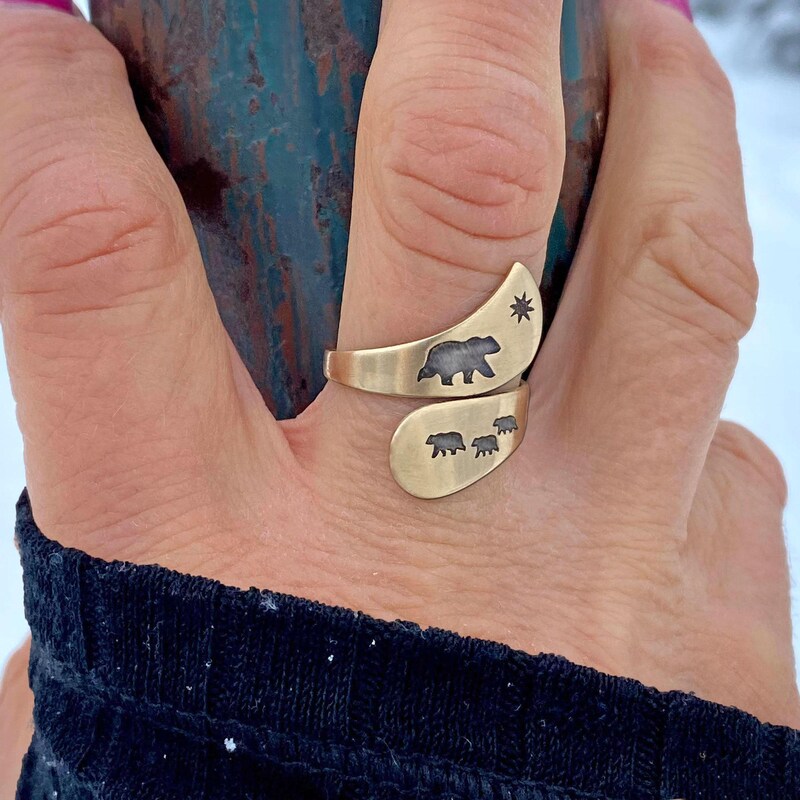 Bear Ring - Etsy Canada