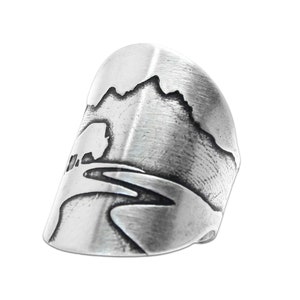 Nature Inspired Outdoor Jewelry Bison Ring Nature Jewelry. - Etsy