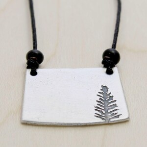 Spruce Necklace Mountain Jewelry Botanical Jewelry - Etsy