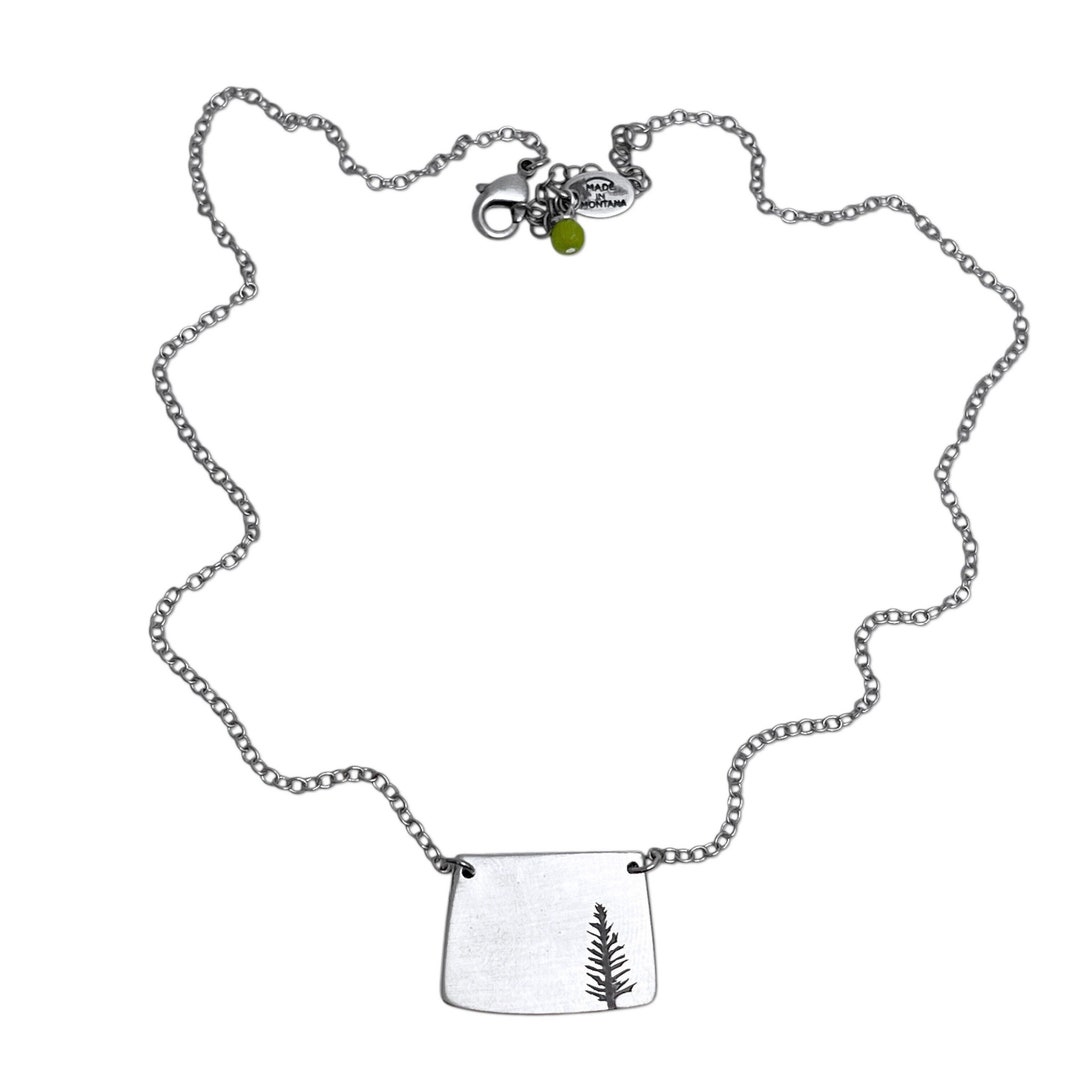 Spruce Necklace Mountain Jewelry Botanical Jewelry - Etsy