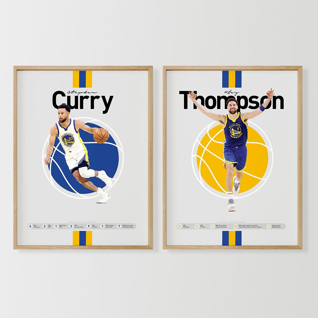 Splash Brothers Poster Stephen Curry Art Klay Thompson Art - Etsy