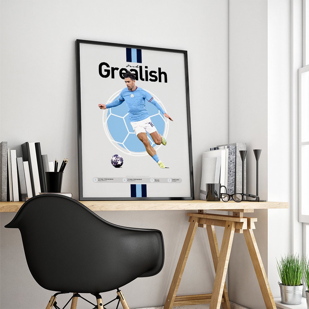 Jack Grealish Poster Jack Grealish Print Minimalist Poster - Etsy UK