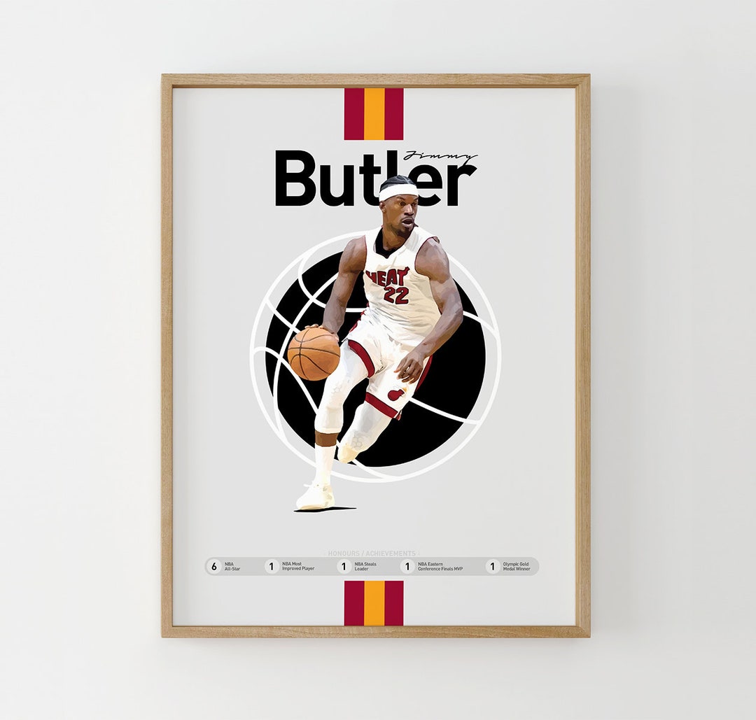 Jimmy Butler Print, Jimmy Butler Poster, Jimmy Butler Art, Minimalist ...
