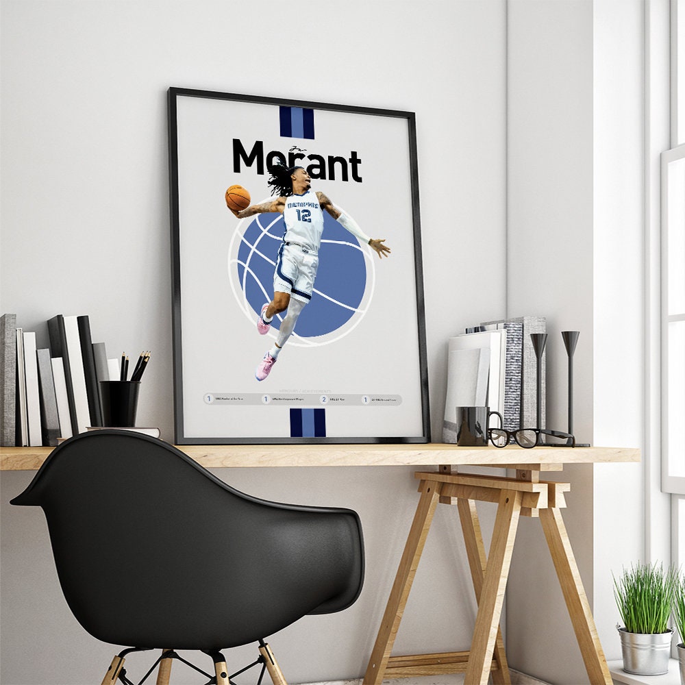 Ja Morant Print Ja Morant Poster Morant Art Ja Morant - Etsy Australia